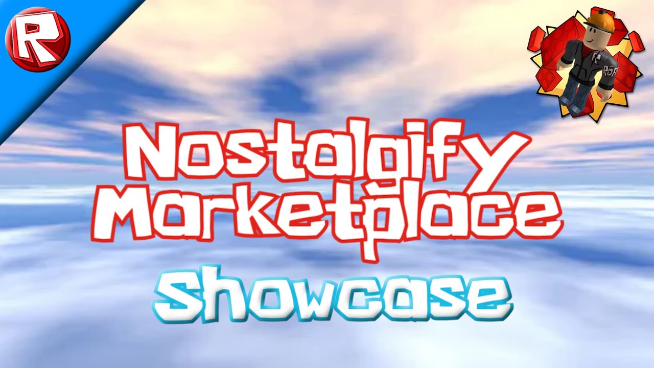 Nostalgify Marketplace Showcase [Classic Roblox Clothing Shop] - YouTube