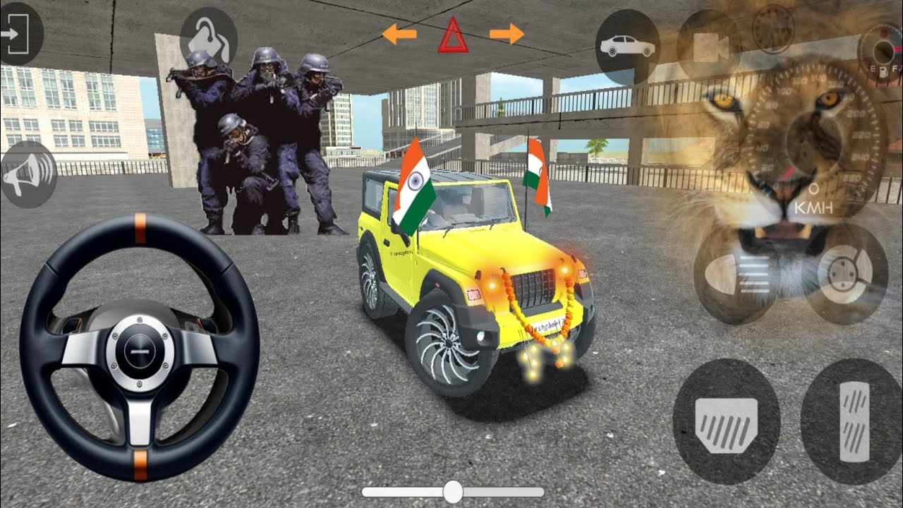 New Thar Game mahindera Thar 4x4 indian Thar andiroad game #gaming # ...