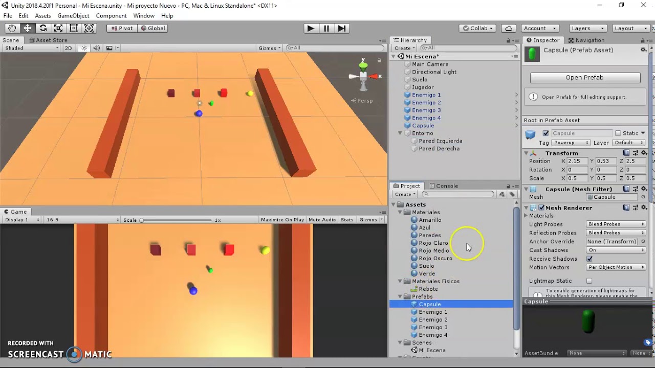 Curso de Unity - Crear Prefabs - YouTube