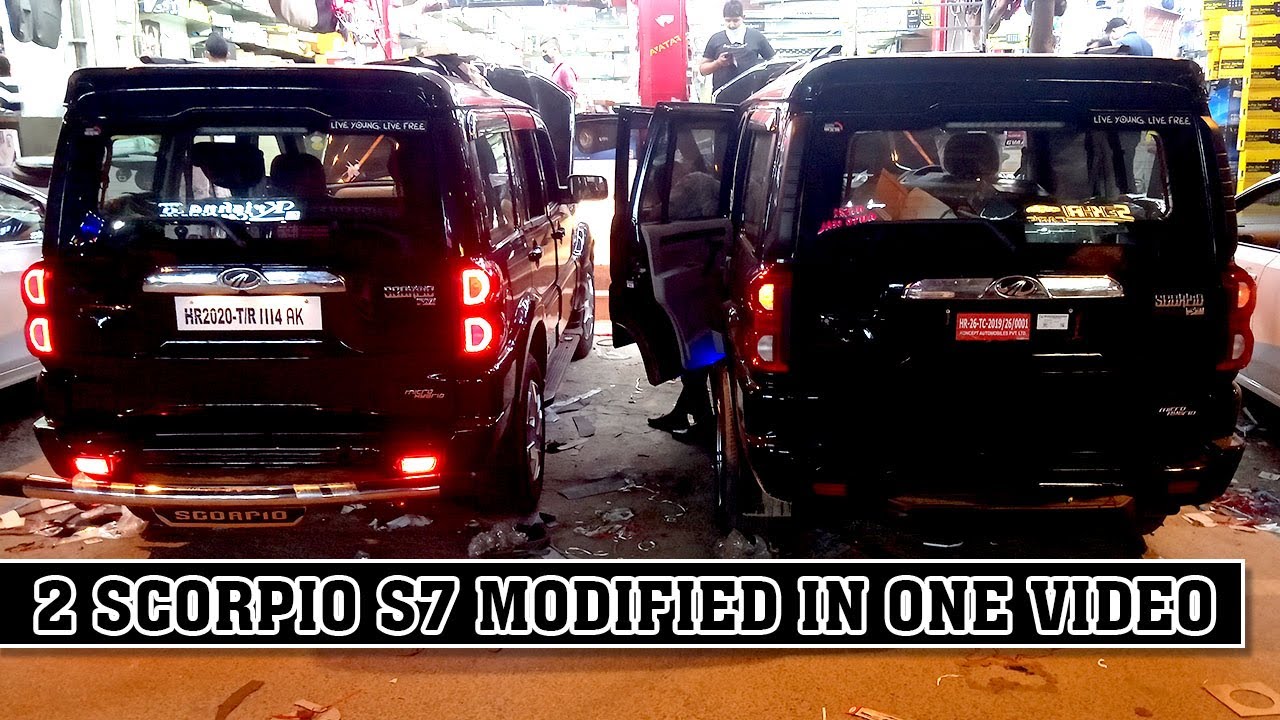 mahindra scorpio modified | scorpio modification | mahindra scorpio ...