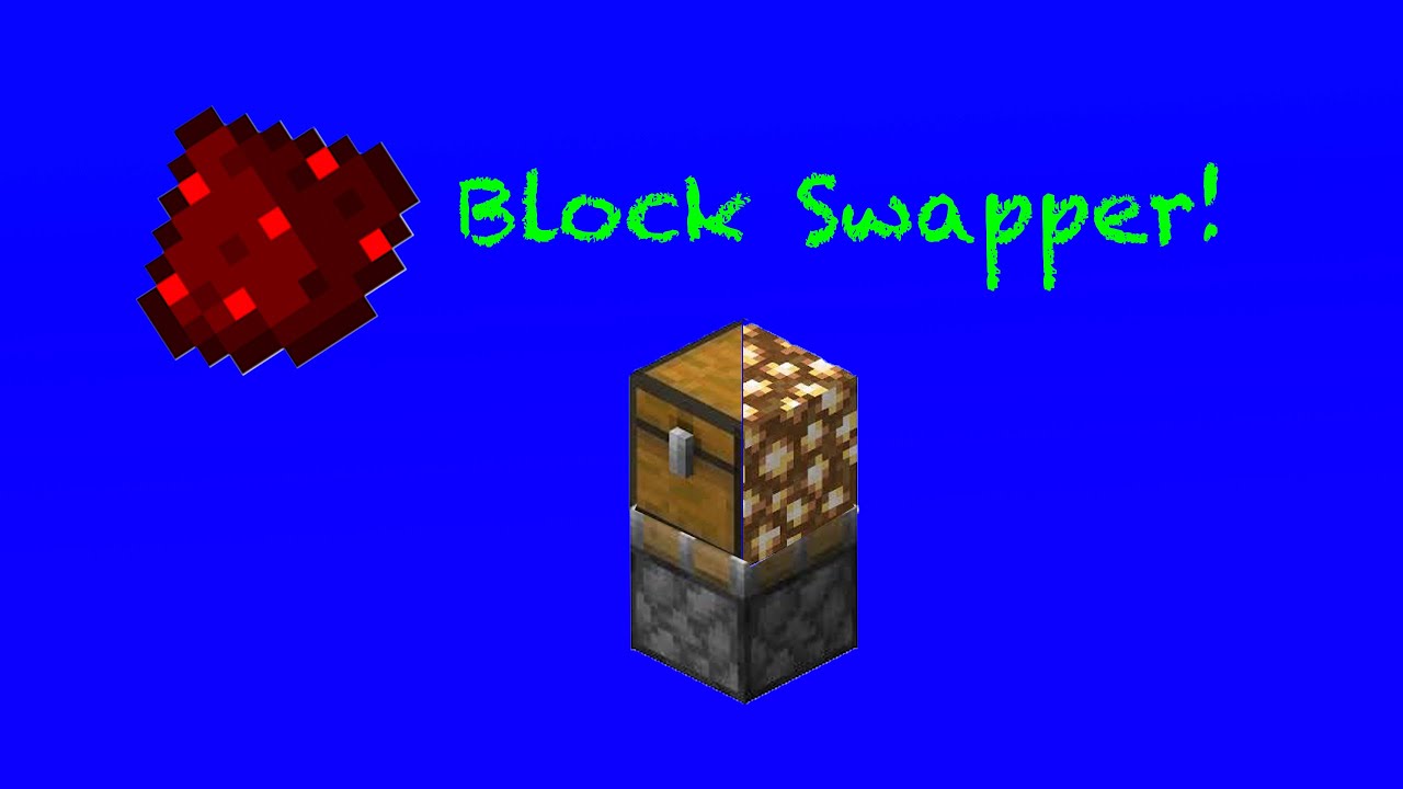 Redstone Records #1-Block Swapper - YouTube