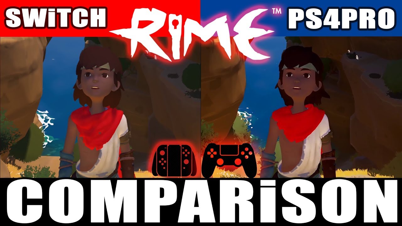 RiME | Switch vs. PS4 Pro | COMPARISON FPS, Graphics and more details ...