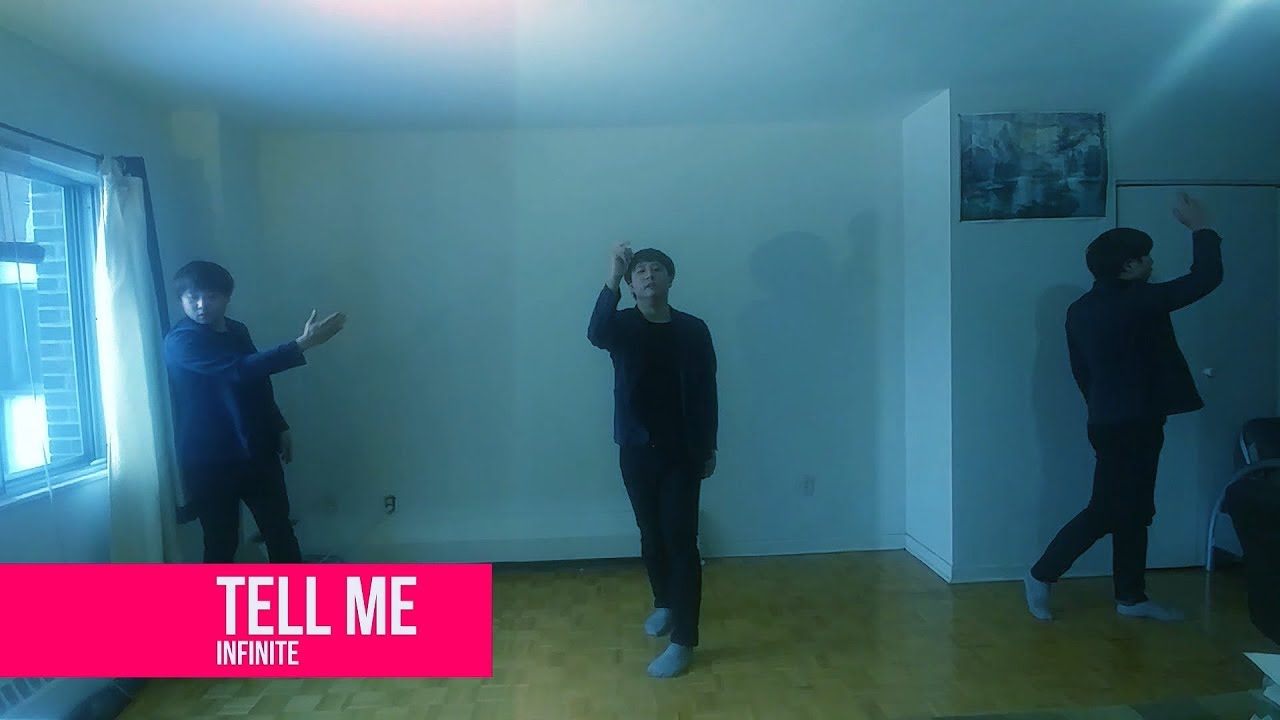 인피니트 - 텔미 안무 Infinite - Tell Me Dance Cover - YouTube
