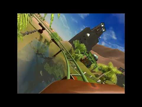 Roller Coaster Tycoon 3 Python Rollercoaster - YouTube
