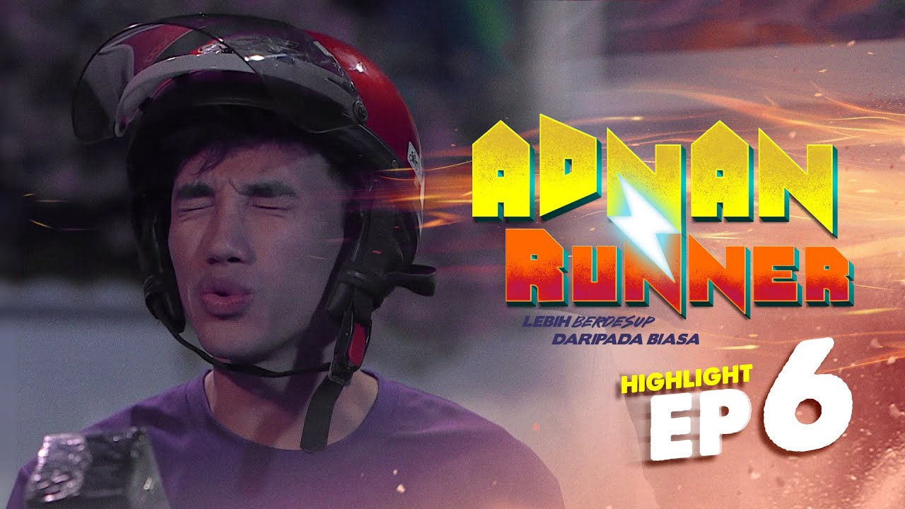 HIGHLIGHT: Episod 6 - Amboi, Hantar Barang Siap Ada 'Code' | Adnan Runner (2023) - YouTube