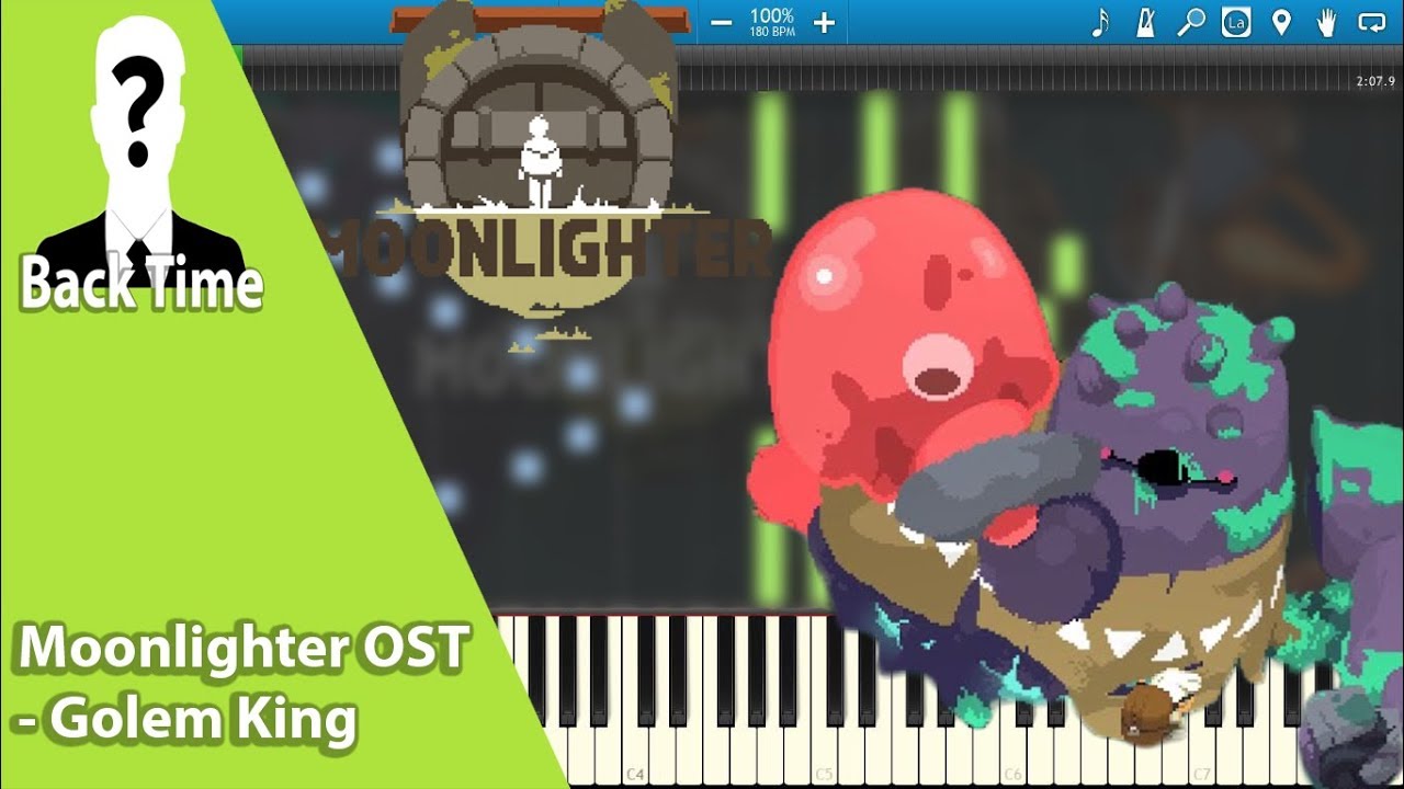 Moonlighter OST - Golem King (Piano Cover) + Sheets & Midi - YouTube