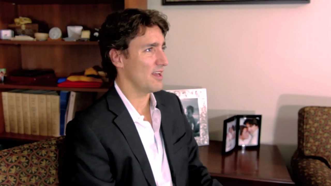 MP Justin Trudeau - National Role Model - Global Dignity Day Canada ...