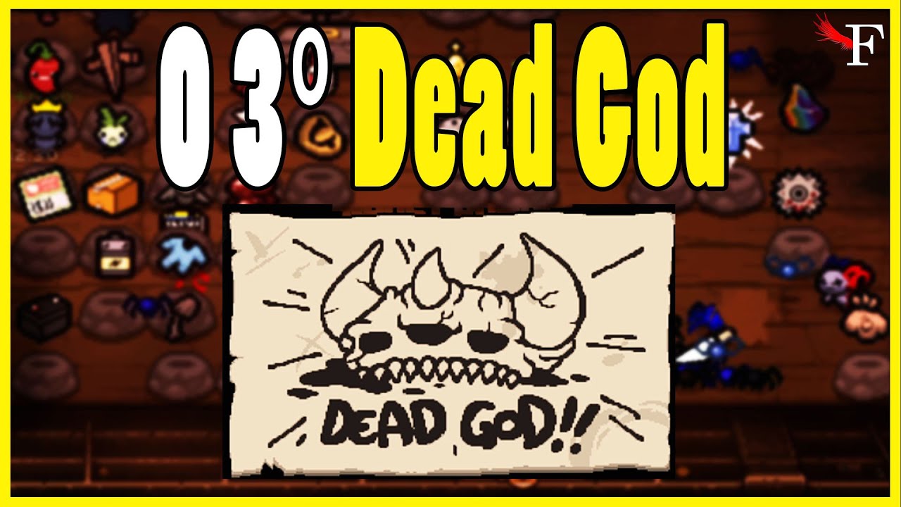 O 3° DEAD GOD! QUEBRANDO O JOGO NO GREEDIER - THE BINDING OF ISAAC ...