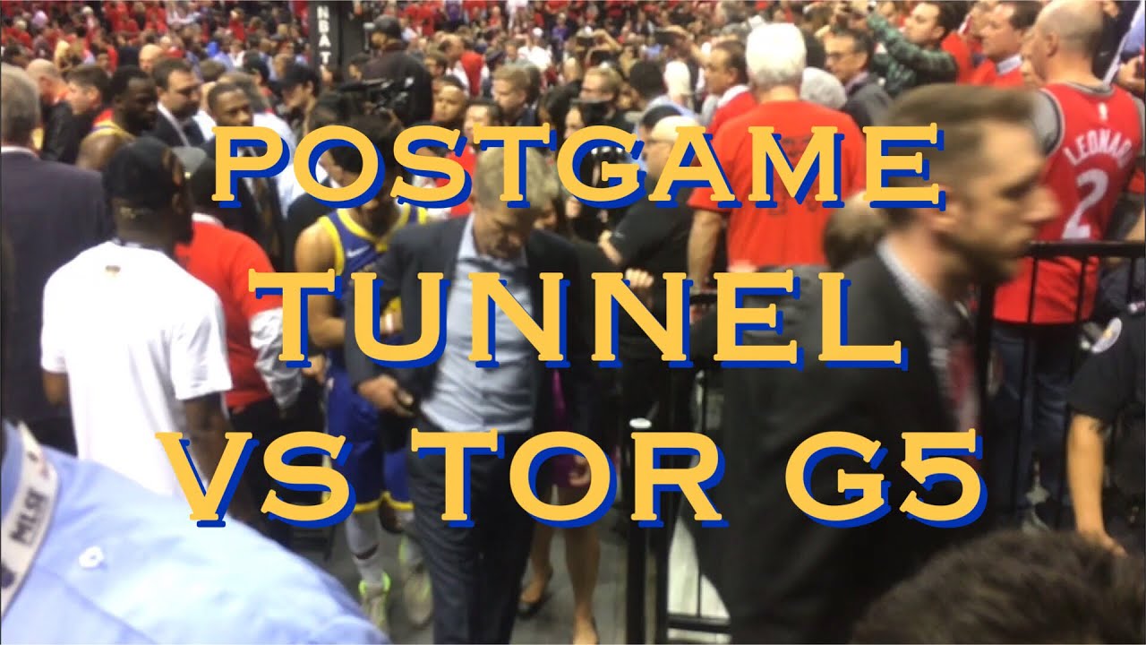 Warriors (2-3) postgame tunnel!!! from Toronto, Game 5 of 2019 NBA ...