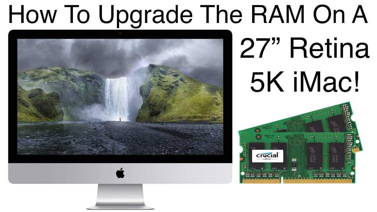 How To Upgrade The RAM On A 27" iMac! (5K iMac Included) - YouTube