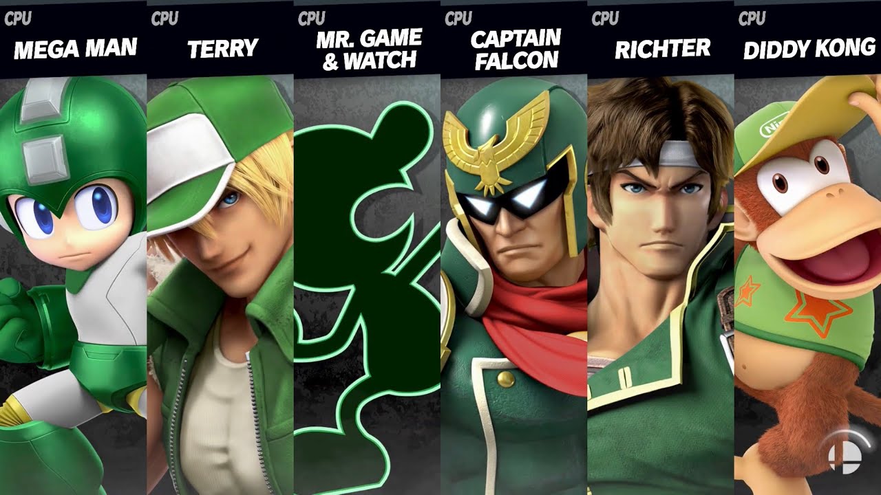 Super Smash Bros. Ultimate - Greeny Greens - YouTube
