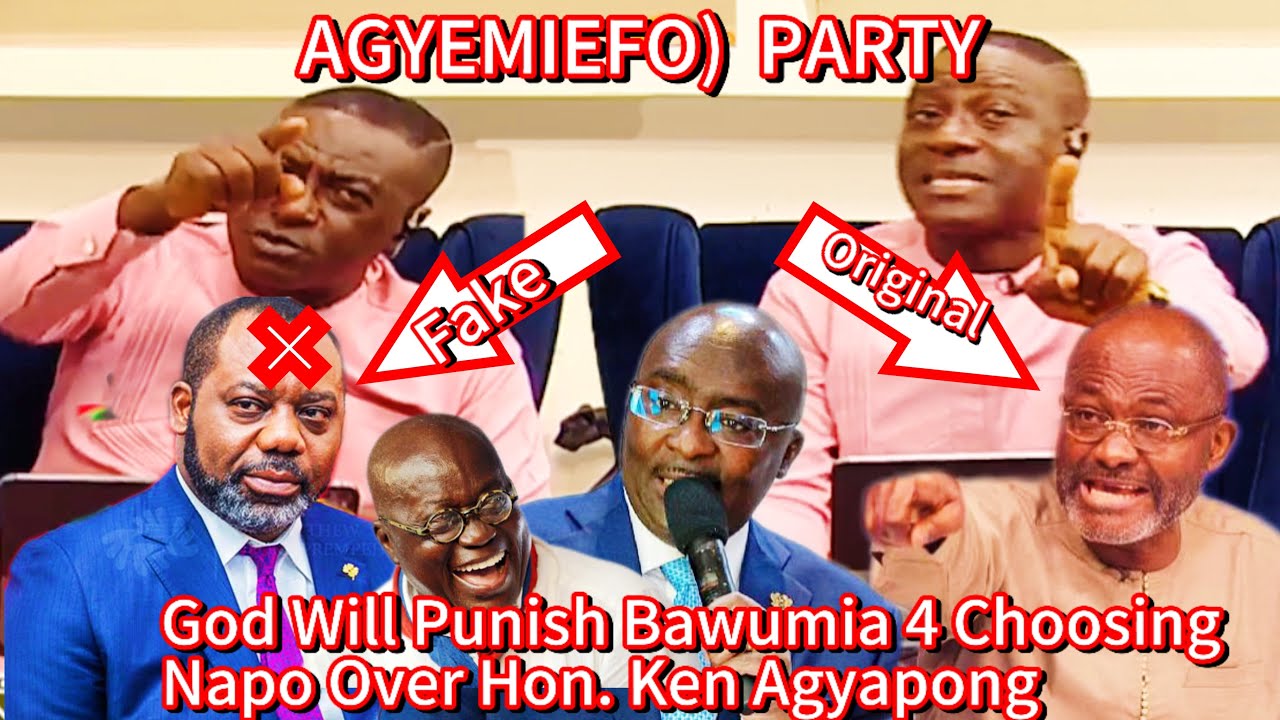 Bawumia Will Lose 2024: How Can U Choose Napo Over Hon. Ken Captain ...