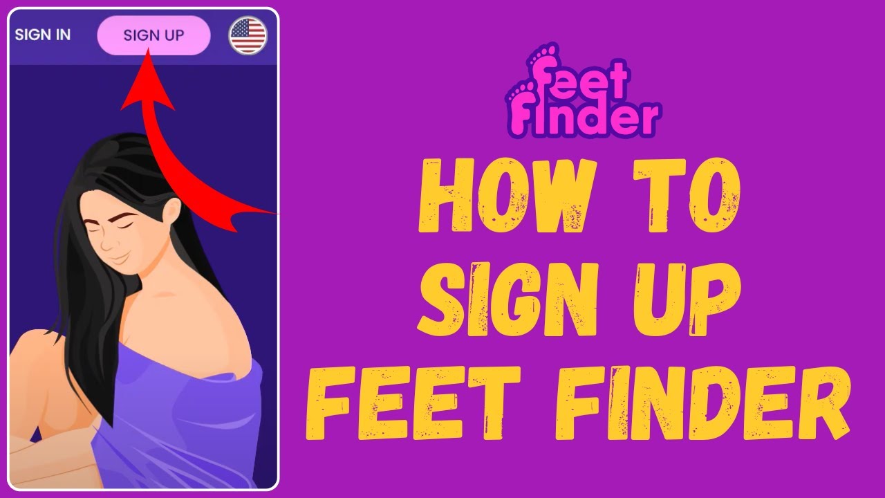How to Sign Up on Feet Finder Account 2024 | Create on Feet Finder ...