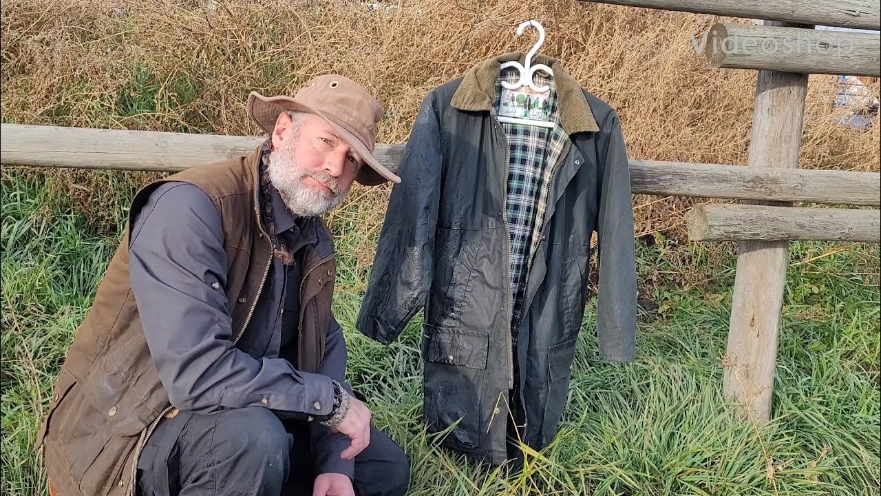 How To Re-Oil An Old Oilskin Jacket - YouTube