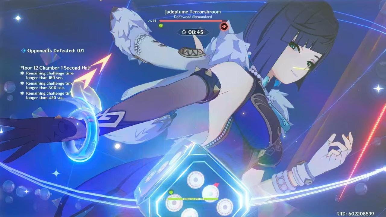 Genshin Impact Abyss March 2024 2nd phase C6/R1 Nahida C6/R1 Furina ...