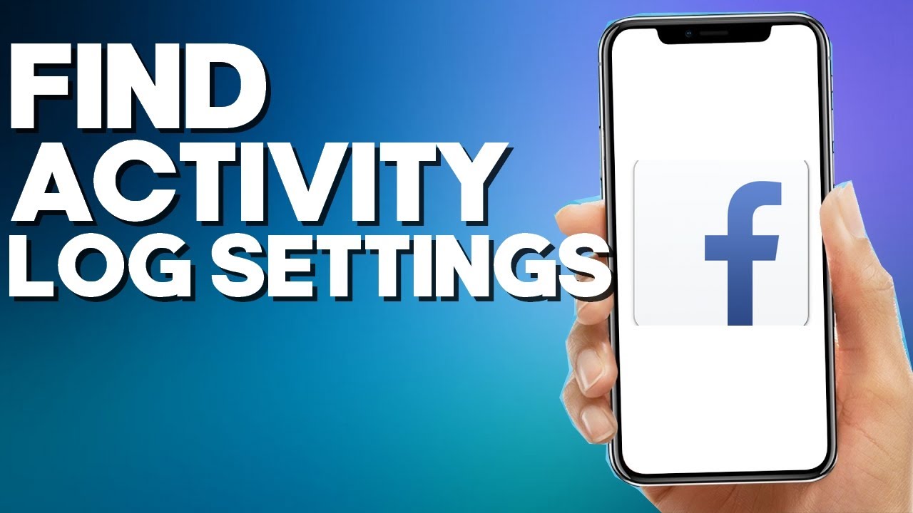 How to Find Activity Log Settings on Facebook Lite App - YouTube