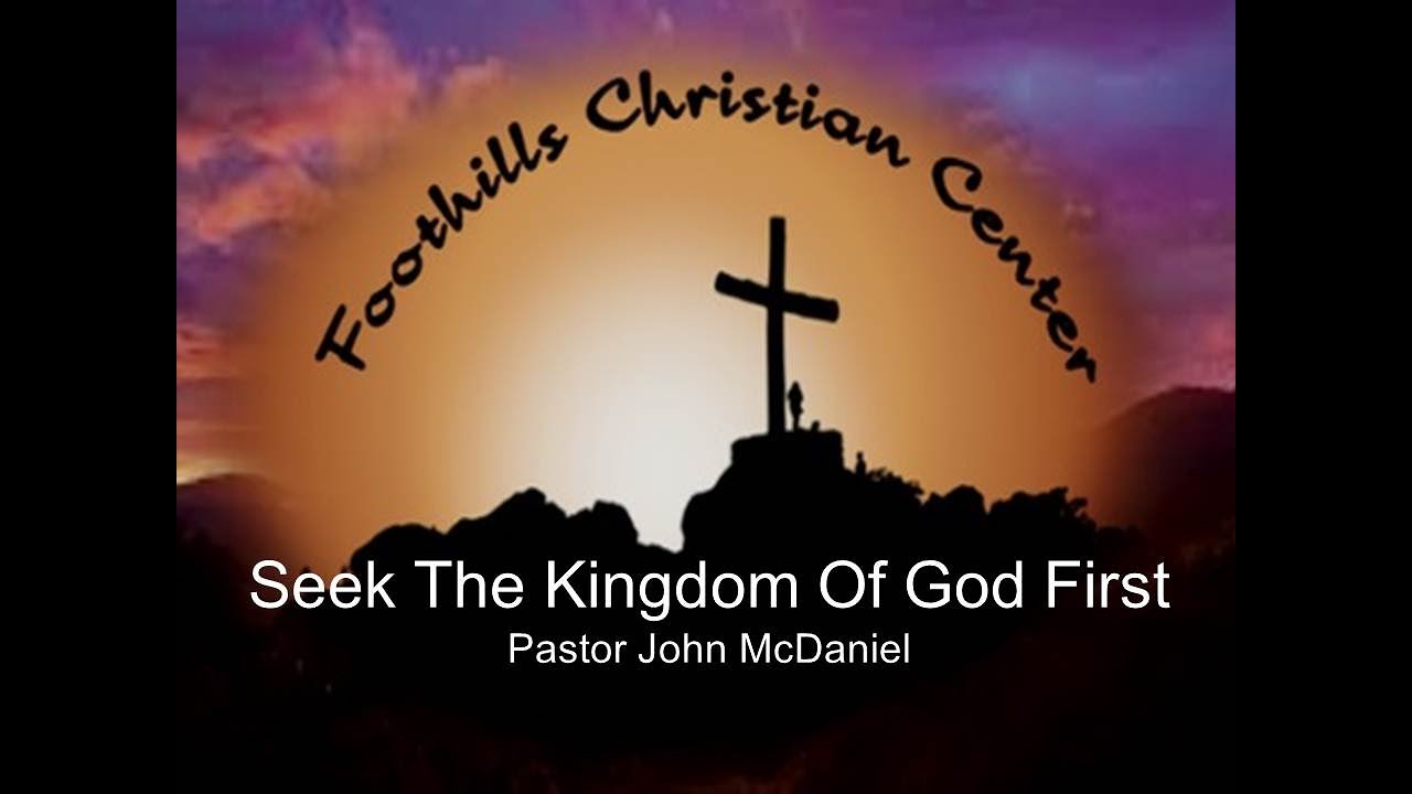 Seek the Kingdom of God First - YouTube