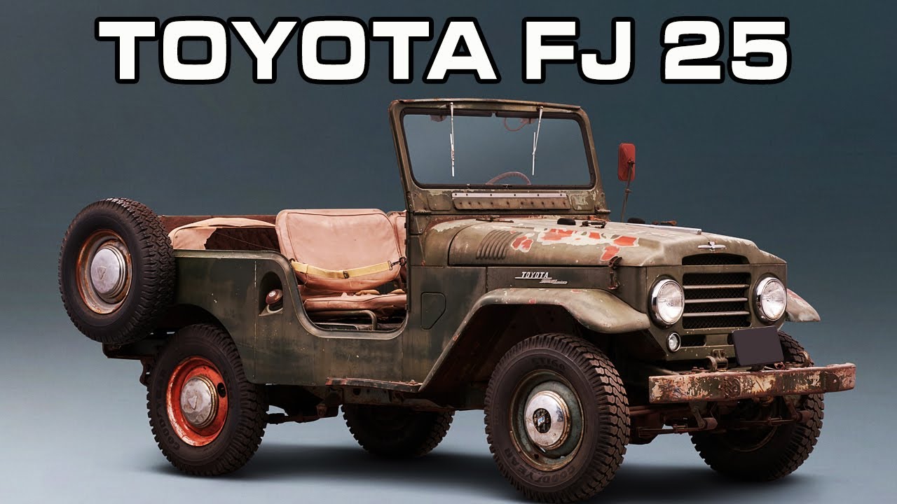Toyota FJ25: El Inicio de la Leyenda Land Cruiser - YouTube