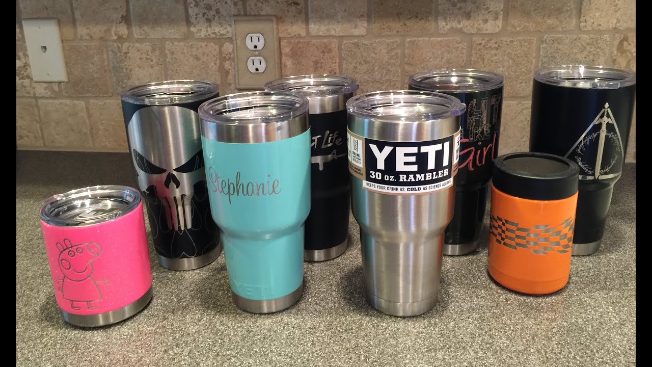 YETI Powder Coated vs Non Powder Coated Ice Test - YouTube