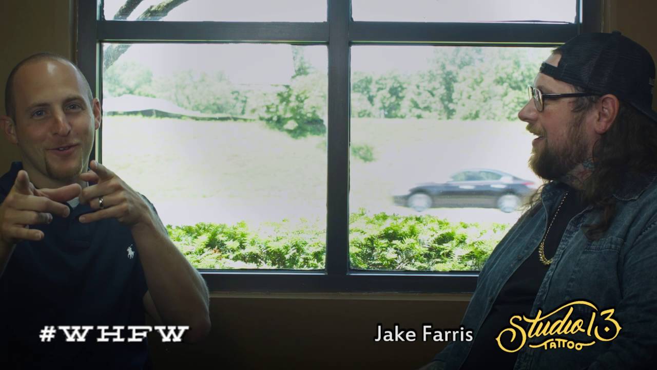 Jake Farris - Studio 13 Tattoo - #WHFW - YouTube