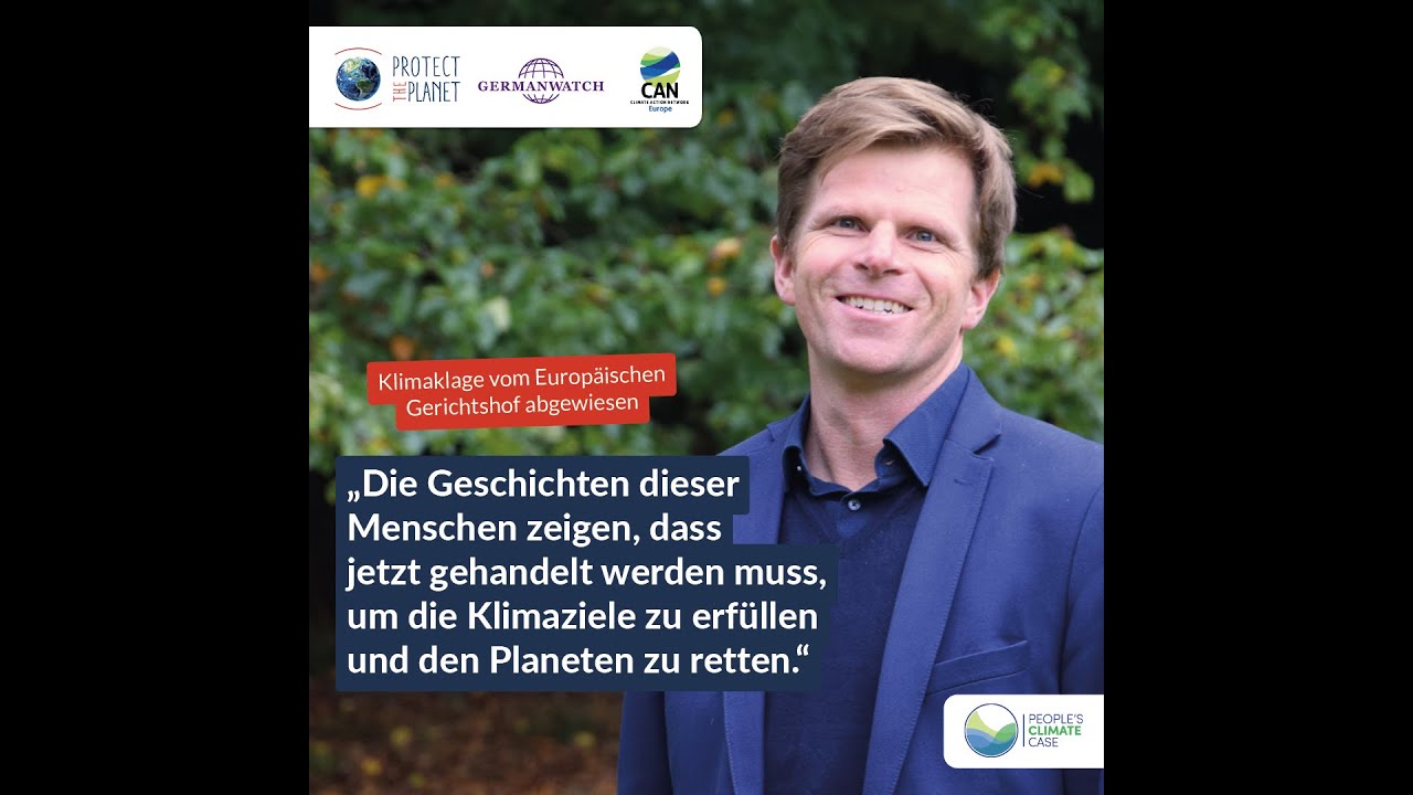 Dr. Martin Köppel zum Urteil im People's Climate Case (1) - YouTube