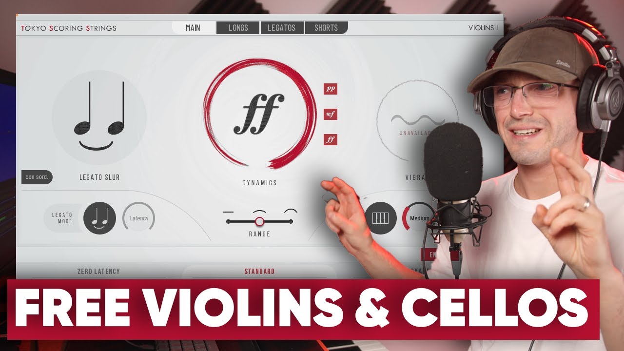 FREE Violins & Cello Legato | Tokyo Scoring Strings FREE - FREE Sample of the Week - YouTube