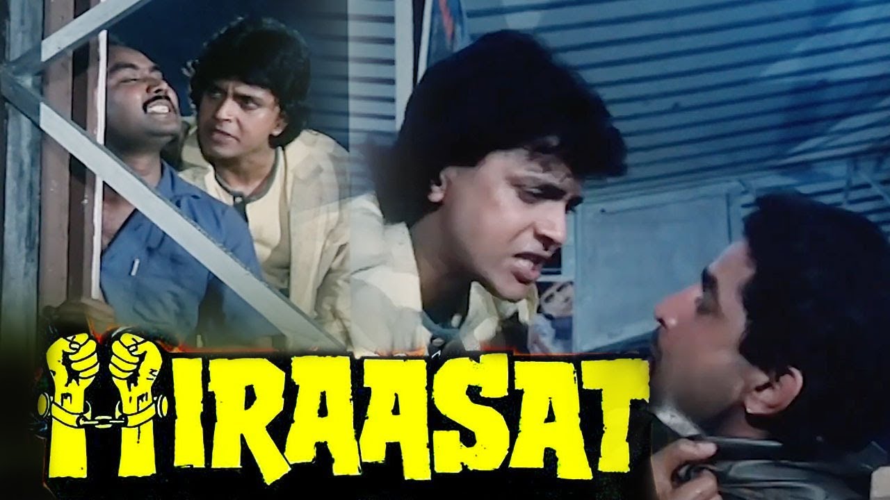 Mithun Chakraborty Fighting Scene | Hiraasat | Hema Malini, Shatrughan ...