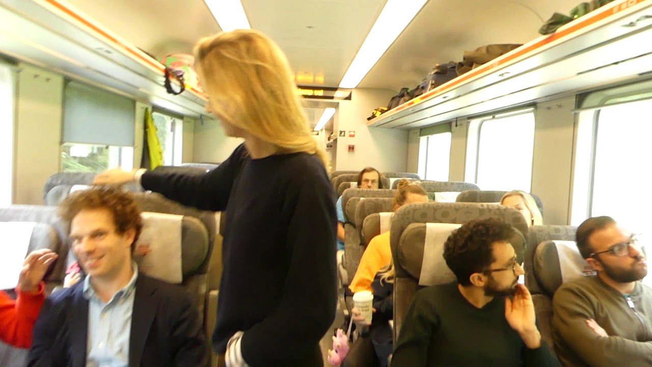 Riding from Nesbyen to Gol on the Bergen Line Riding fra Nesbyen til ...