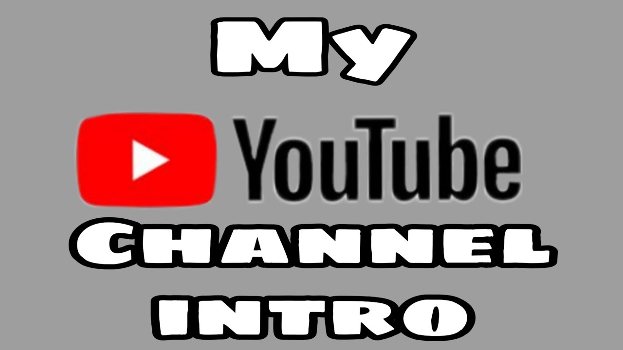 My YT channel Intro | Outro - YouTube