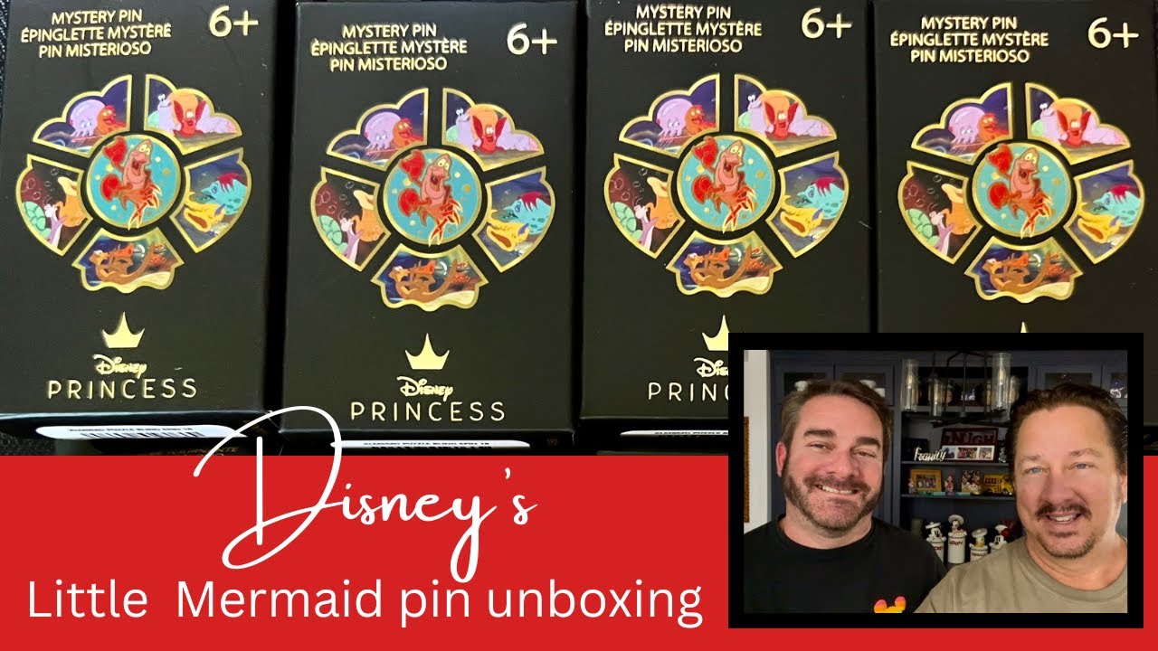 Disney Pins Little Mermaid Puzzle Pin Unboxing #disneypins # ...