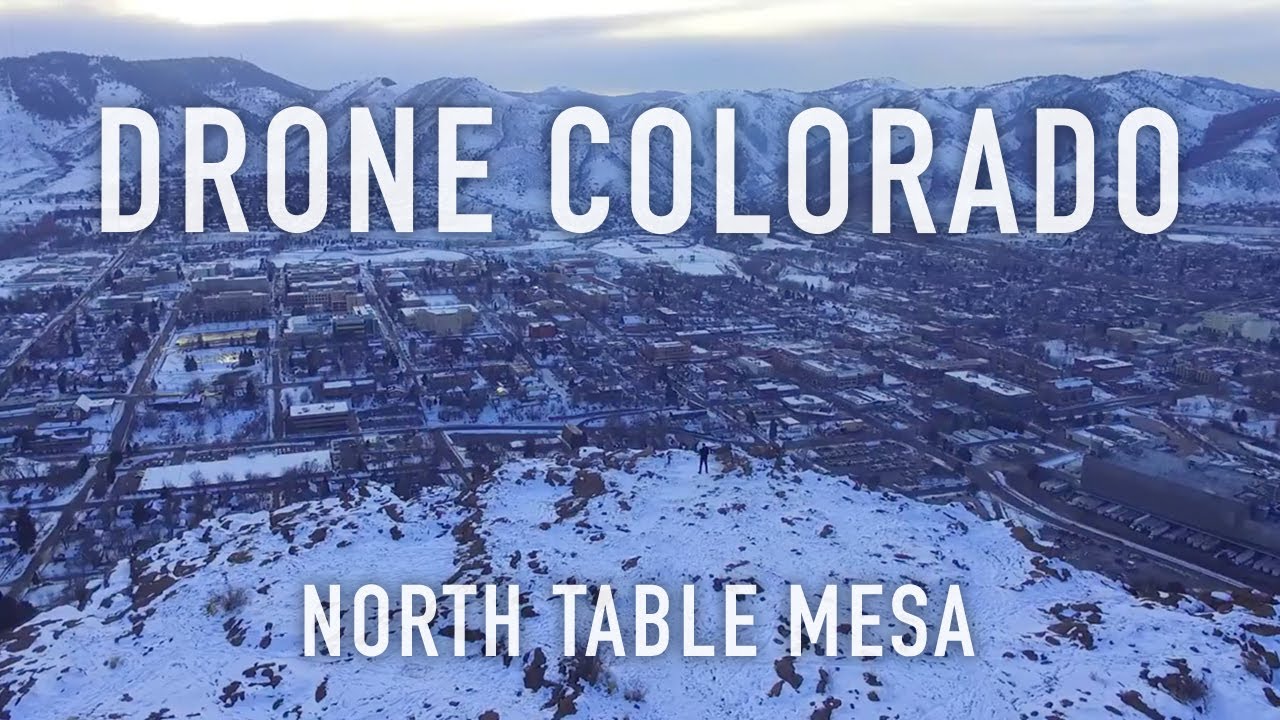 Drone Colorado - North Table Mesa - YouTube