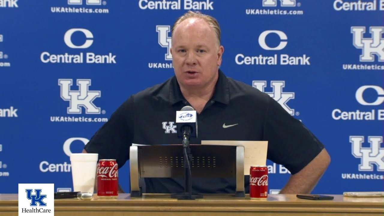 Coach Stoops - Pre Miami (OH) Press Conference - YouTube