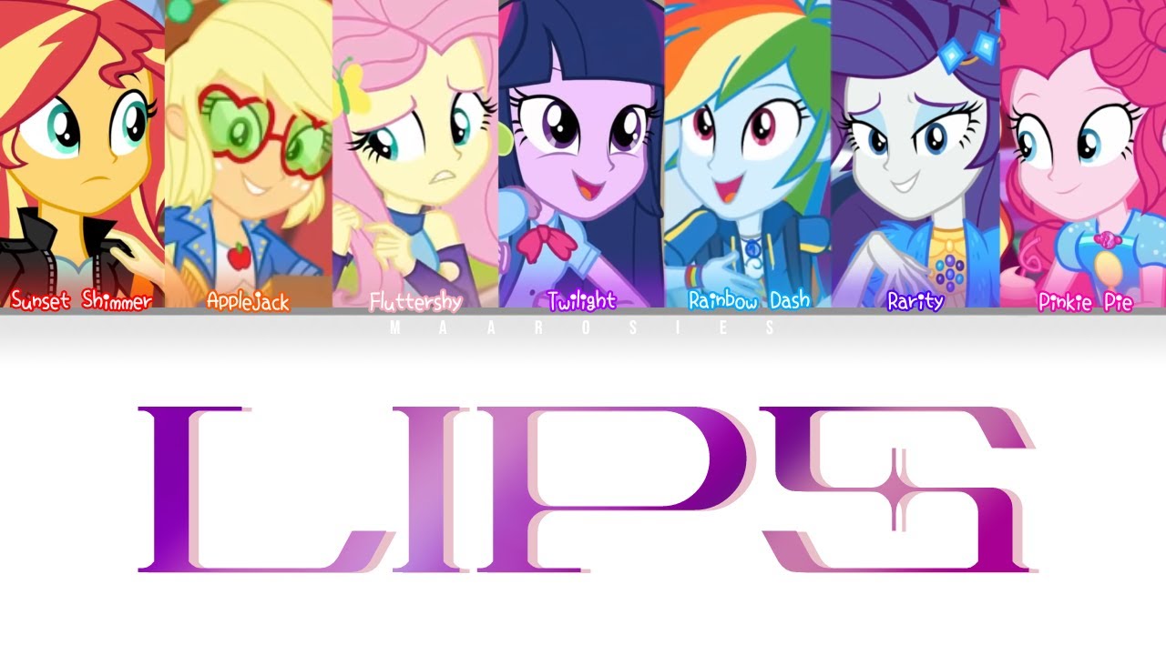 HOW WOULD MLP SING LIPS (IVE) - YouTube