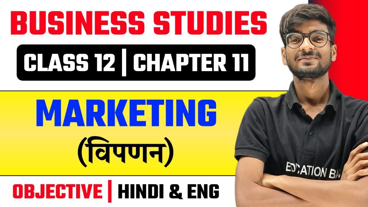 Business Studies Class 12 Chapter 11 Objective | Marketing Class 12th ...