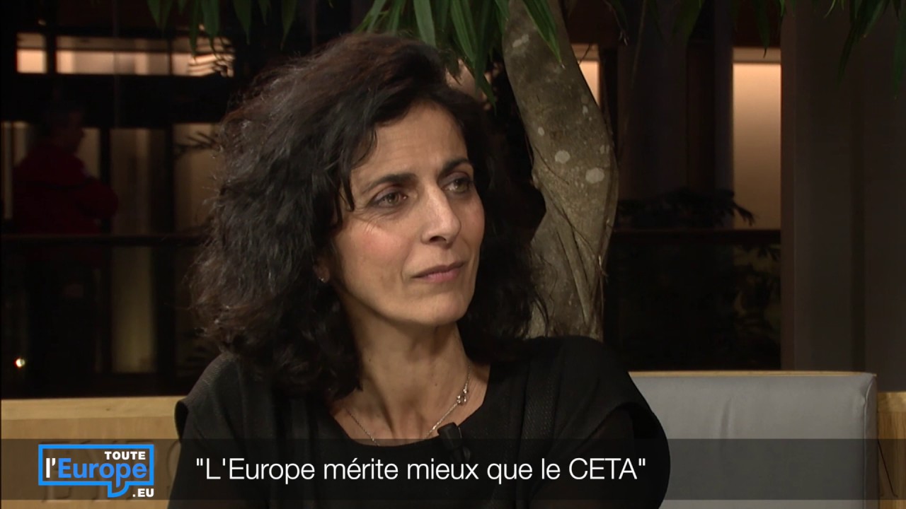 Marie Arena (gauche) : "L'Europe mérite mieux que le CETA" - YouTube