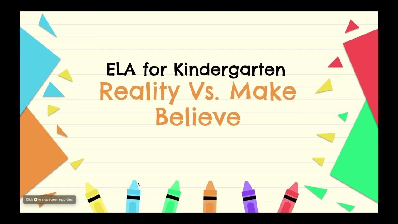 Real vs. Make Believe - YouTube