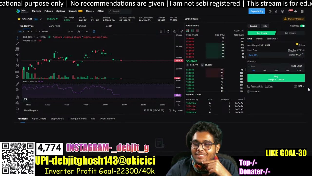 🔴BITCOIN LIVE TRADING, BTC Options, Futures, Spot trading, How to trade ...