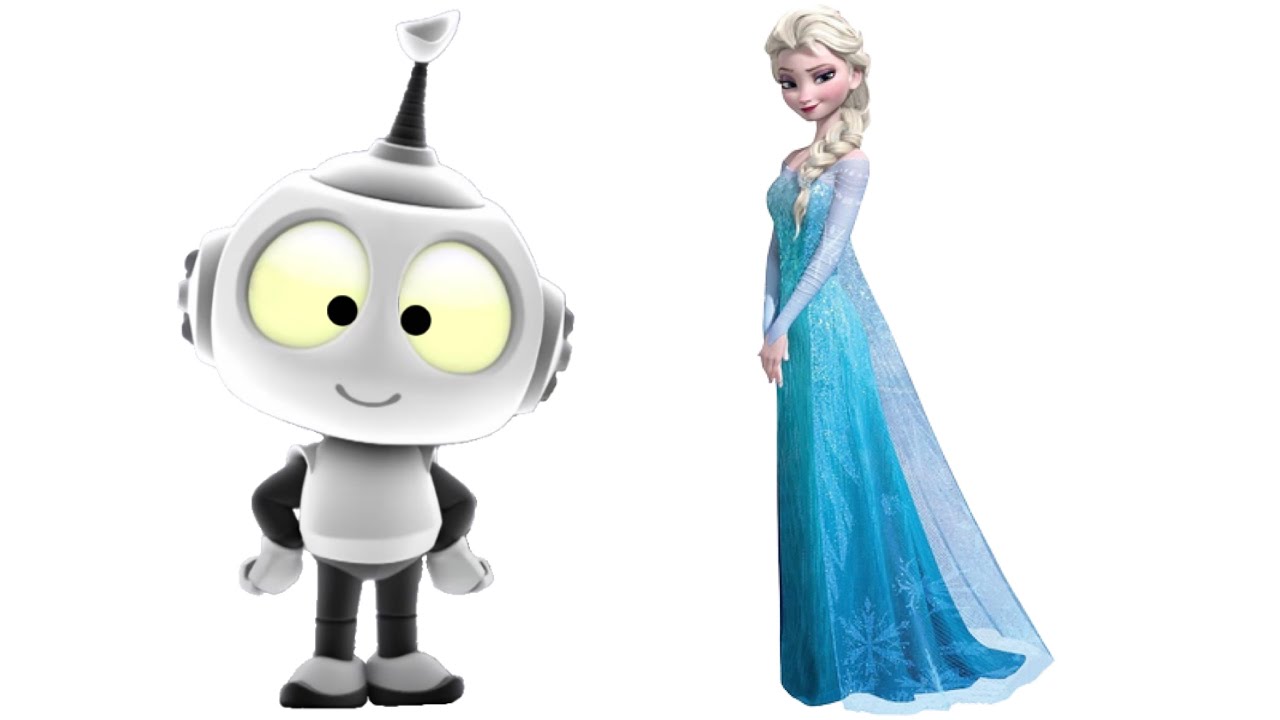 Rob the Robot Meets Elsa (Requested By @Ben2007_CoolBoy) - YouTube