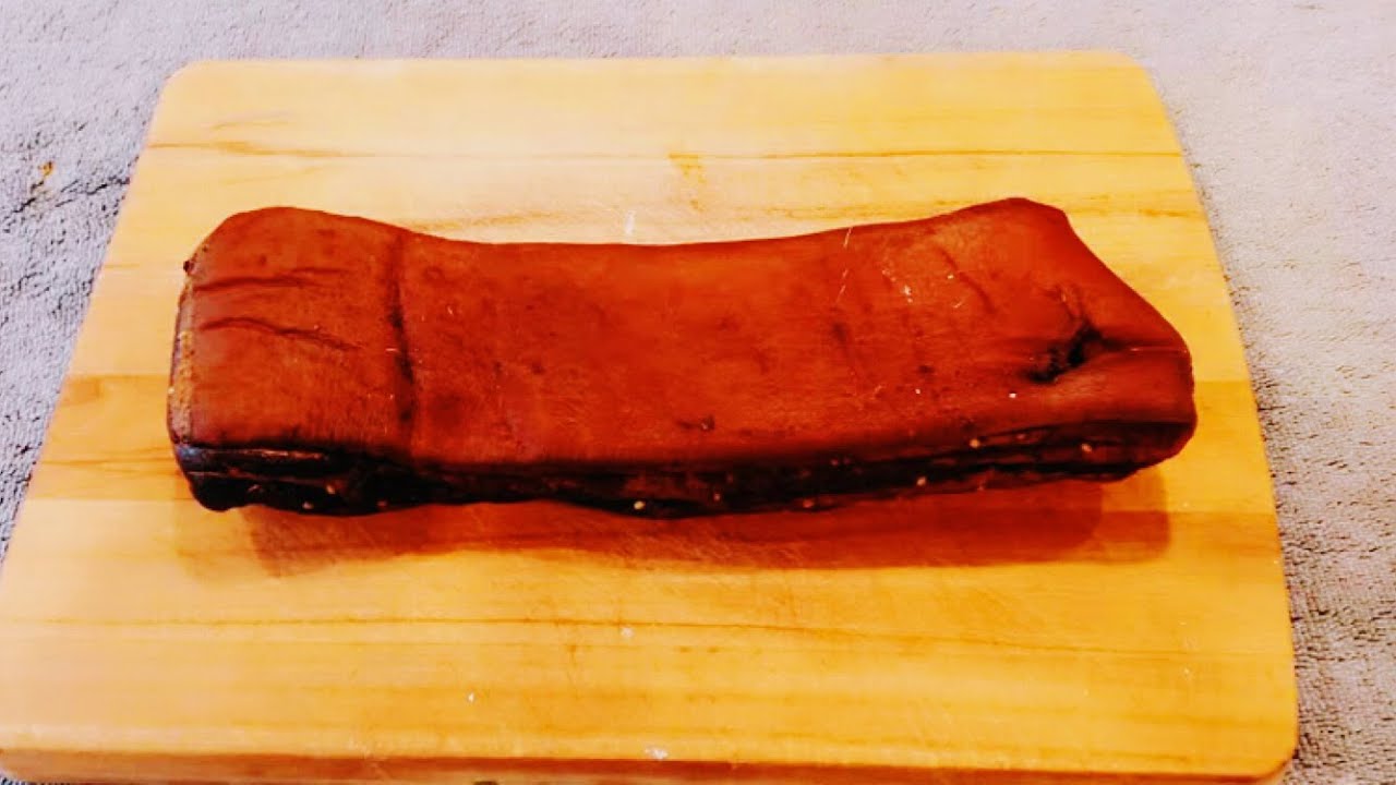 四川酱肉（Sichuan Style Sweet Bean Sauce Marinated Chinese Bacon） - YouTube