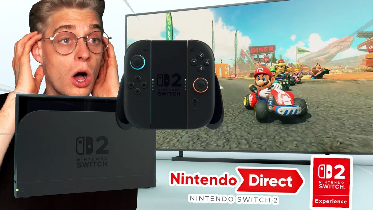 DAS ist die Nintendo Switch 2 - Reveal, Nintendo Direct Anfang April ...