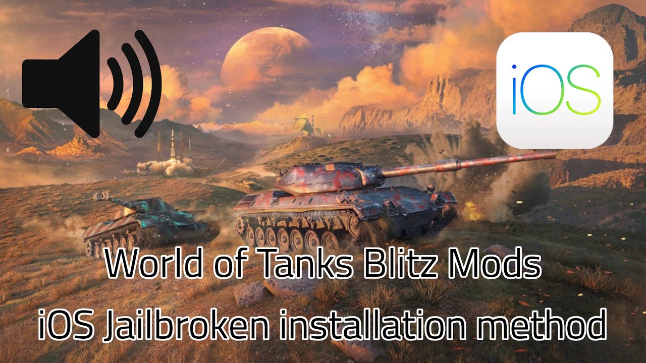 WoTB Mod Installation, Jailbroken iOS Installation method - YouTube
