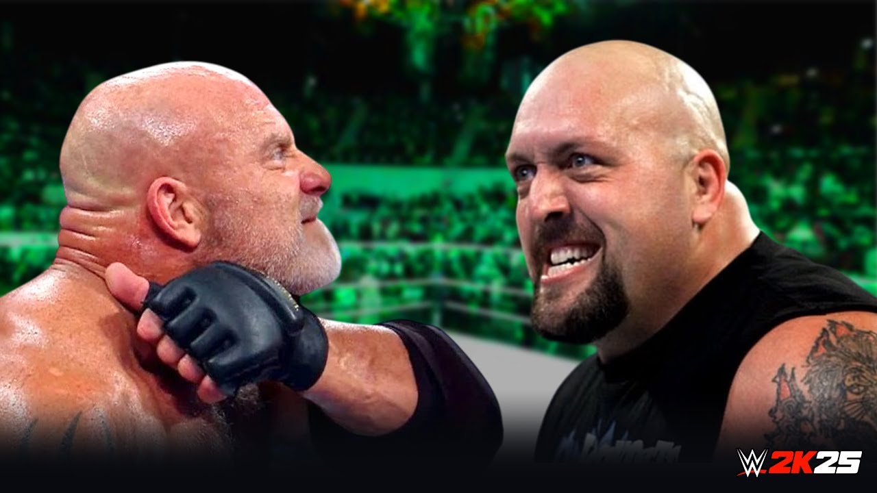 WWE Goldberg vs Big Show | Steel Cage Match Full Gameplay 2K25 - YouTube