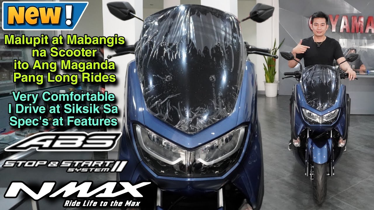 2024 YAMAHA NMAX 155 ABS Light Blue - YouTube