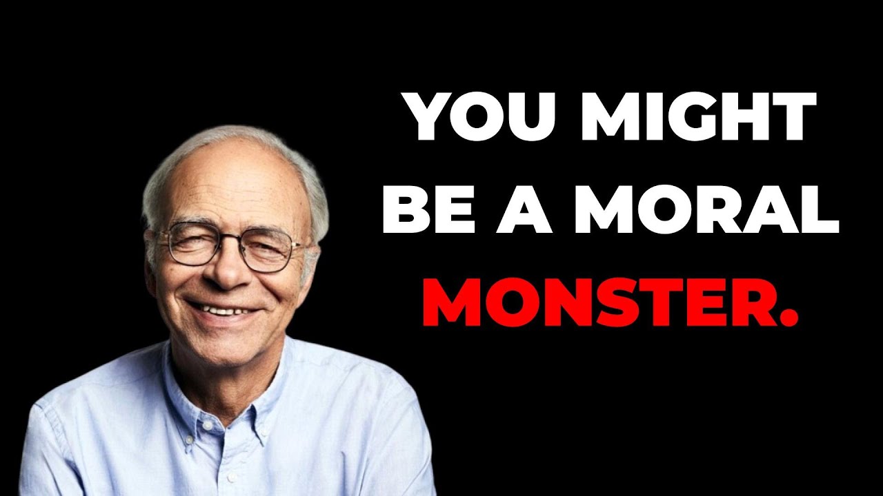 Are we moral monsters? | Peter Singer on Charitable Giving - YouTube