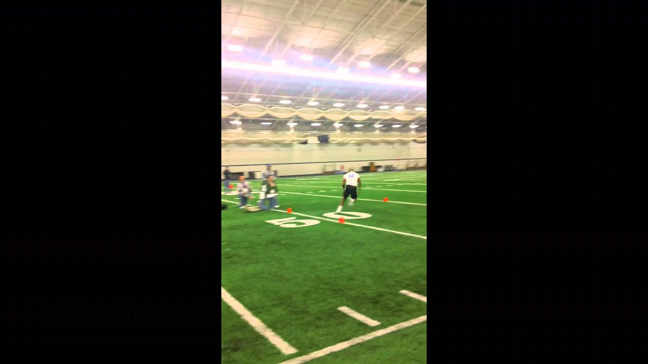 Ronnie Sneed UK Pro Day Shuttle Run - YouTube