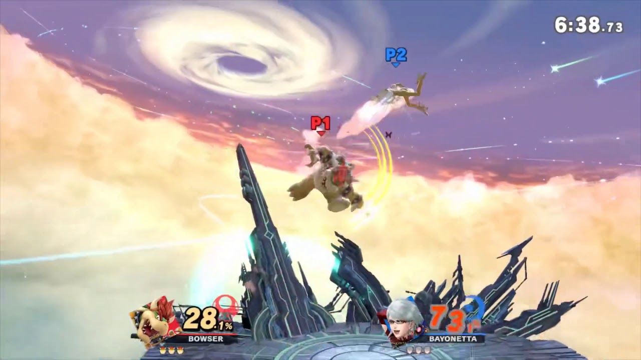 Butterfly( Shulk , Bowser ) Vs. Purity( Bayonetta ) - YouTube