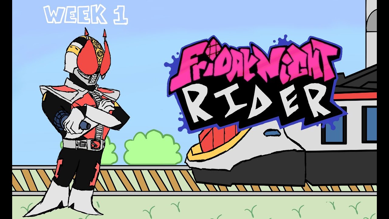 Friday Night Rider / Friday Night Funkin' Mod - Gameplay Demostration ...