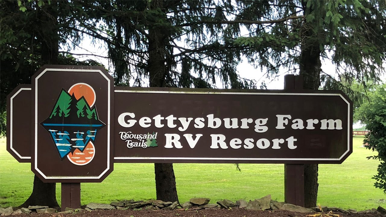 1000 Trails Gettysburg Farm RV Campground Review (RV Living Full Time ...