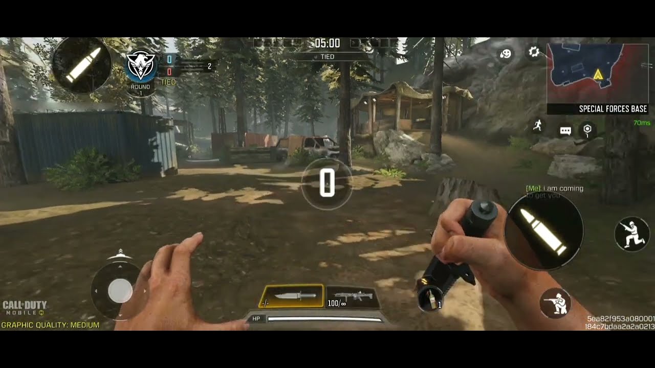 Codm 1v1 buel Rambo in the woods - YouTube