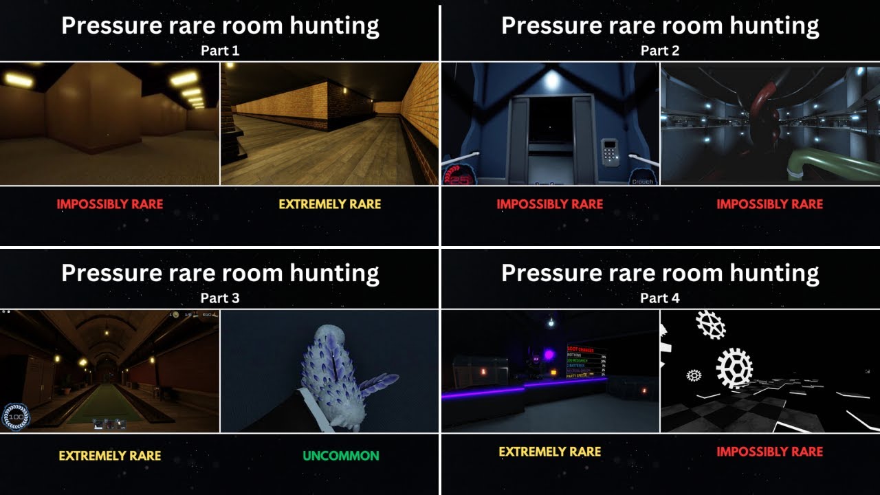 Pressure RARE room hunting (Episodes 1-4) - YouTube